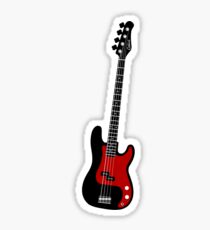 Bass Guitar: Stickers | Redbubble