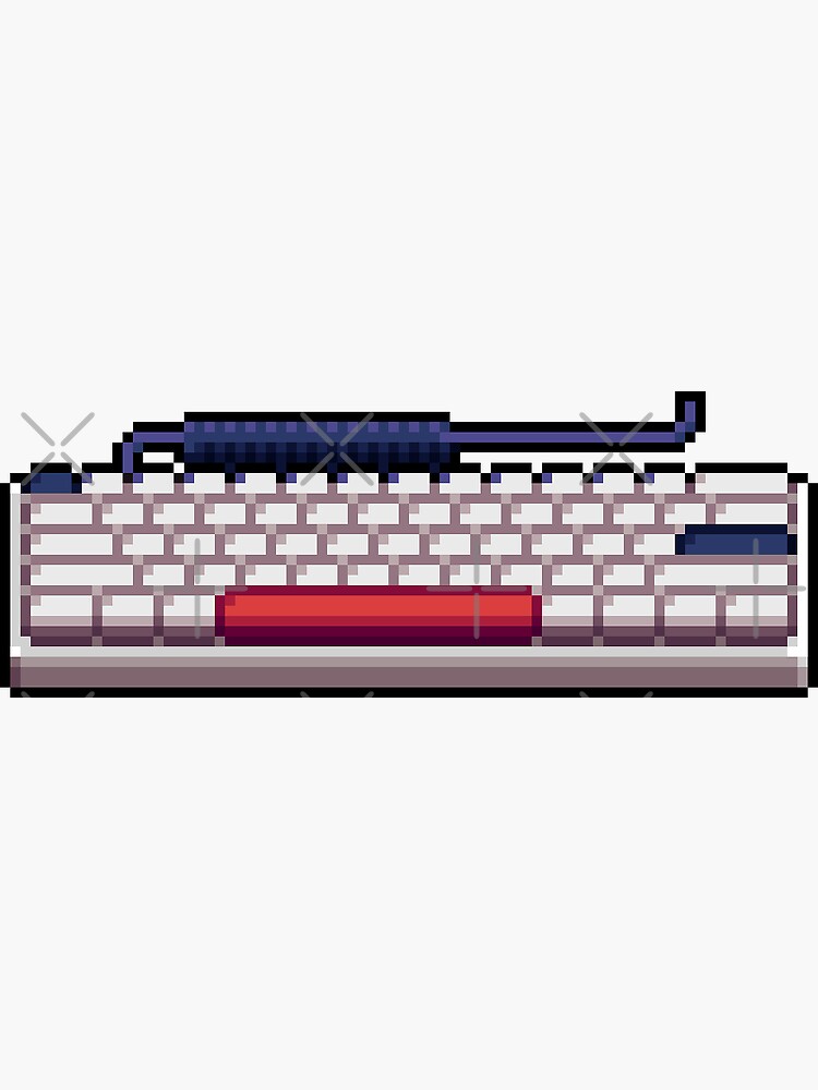 "Pixel 60 keyboard GMK Parcel" Sticker for Sale by hooples94 | Redbubble
