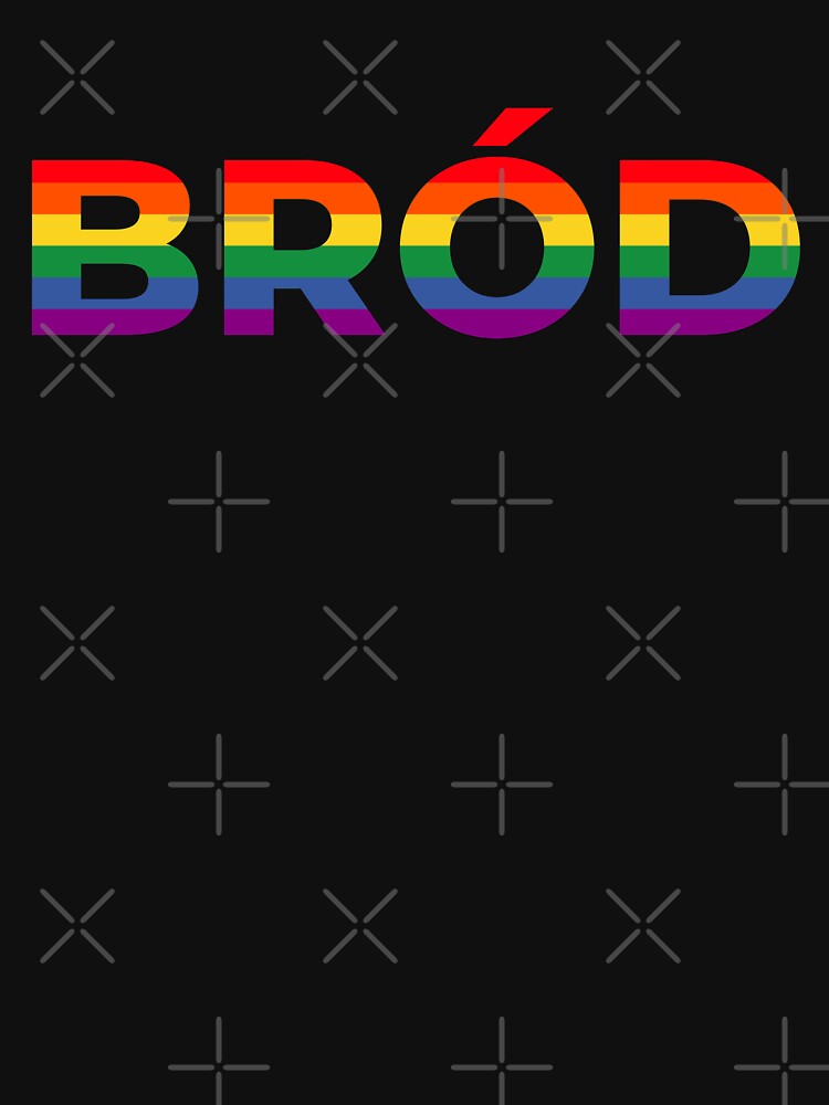 "Rainbow Bród - Pride in Irish" T-shirt for Sale by GaelicTee ...