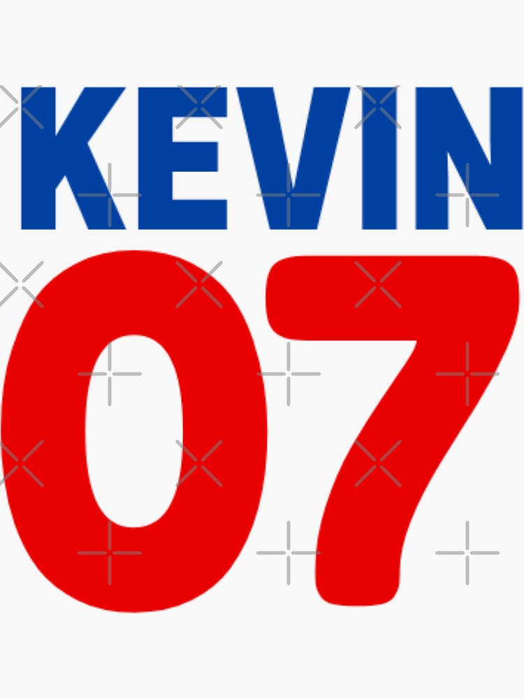"Kevin 07" Sticker for Sale by SellerUS | Redbubble