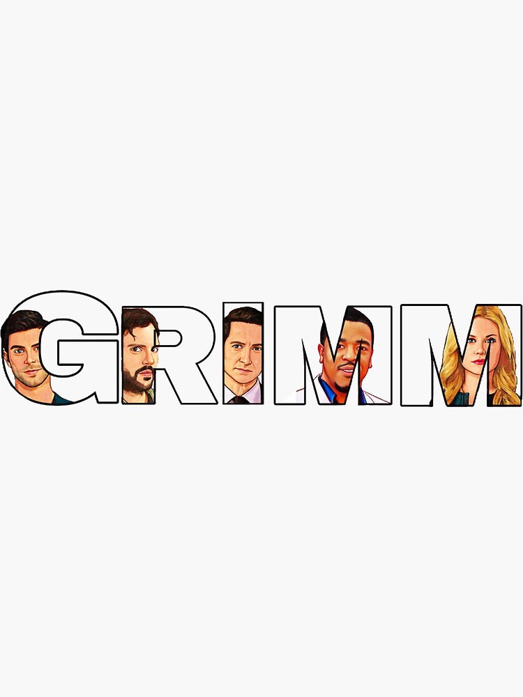 "Grimm" Sticker for Sale by swanspirate520 | Redbubble