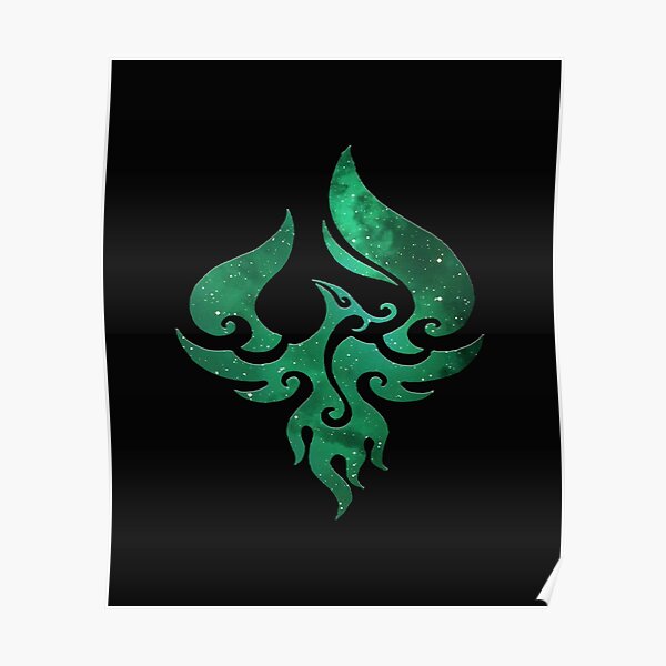 Póster «Constelación Xiao - Impacto Genshin» de sparklingstepss | Redbubble