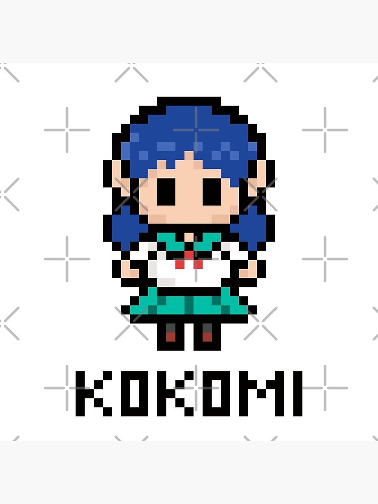 Impression photo « Teruhashi Kokomi Saiki K Pixel Art », par ...