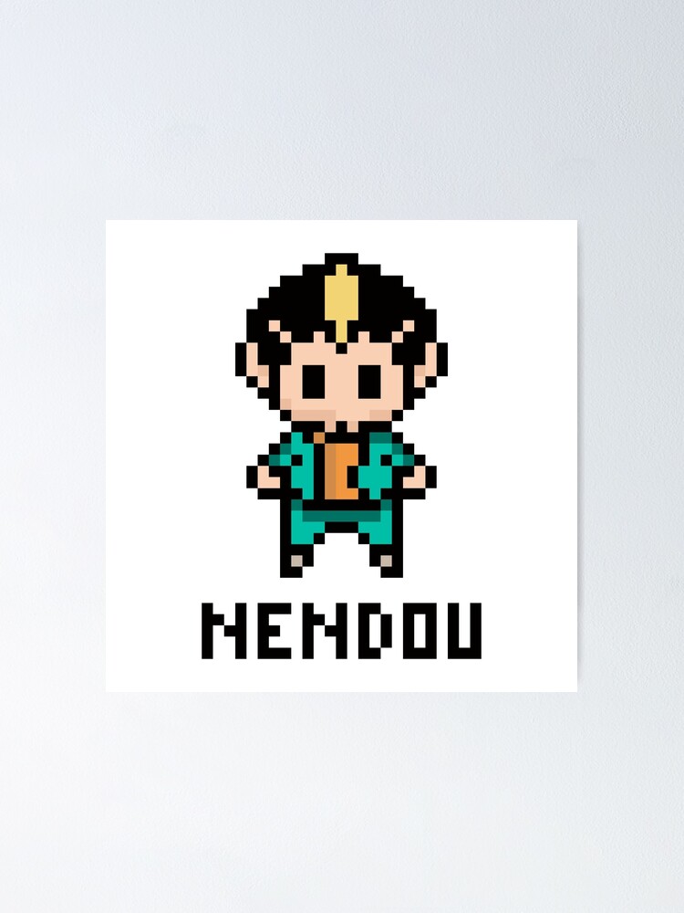 Póster «Riki Nendou Saiki K Pixel Art» de AnnaYenardi | Redbubble
