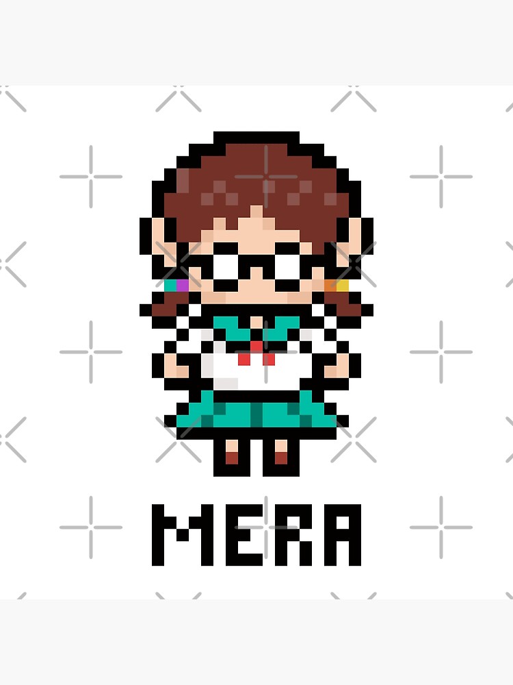 "Chisato Mera Saiki K Pixel Art" Art Print by AnnaYenardi | Redbubble