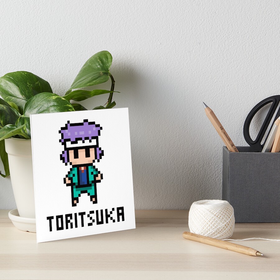 "Toritsuka Reita Saiki K Pixel Art" Art Board Print for Sale by ...