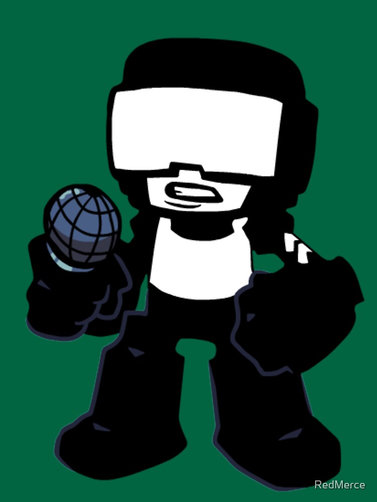 "Friday Night Funkin Tank Man Green" T-shirt by RedMerce | Redbubble ...