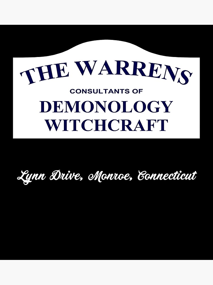 The Conjuring - The Warrens Sign Classic Premium Matte Vertical Poster