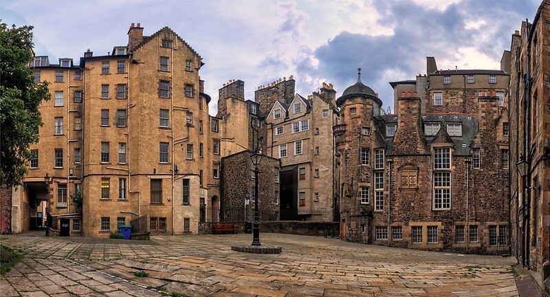 "Panorama View: Lady Stairs Close, The Royal Mile Edinburgh" by Miles ...