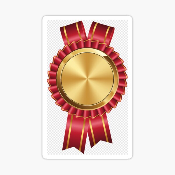"Red Badge, Gold, Awards, SymbolsAward medals or badges vector · Award ...
