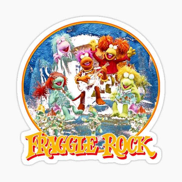 "Vintage Fraggle Rock" Sticker for Sale by BarbaraEric4 | Redbubble