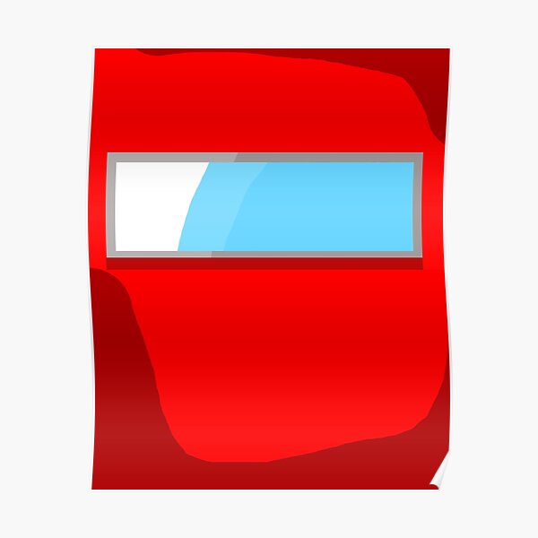 "Among Us Pixel Art Imposter" Poster by Moodoohow | Redbubble