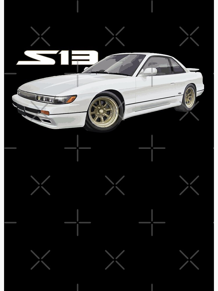 "nissan S13 SILVIA watanabe" Art Board Print for Sale by cowtownCOWBOY ...