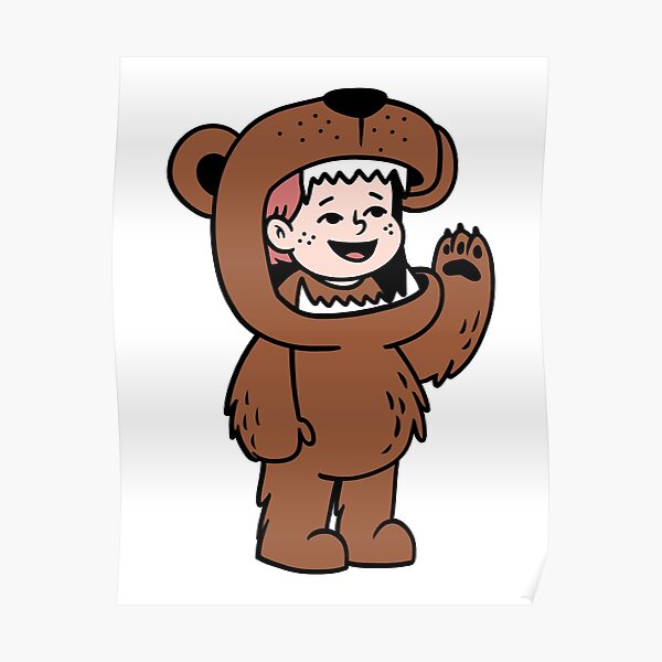 "cute teddy boy" Poster for Sale by sadkhan9496 | Redbubble