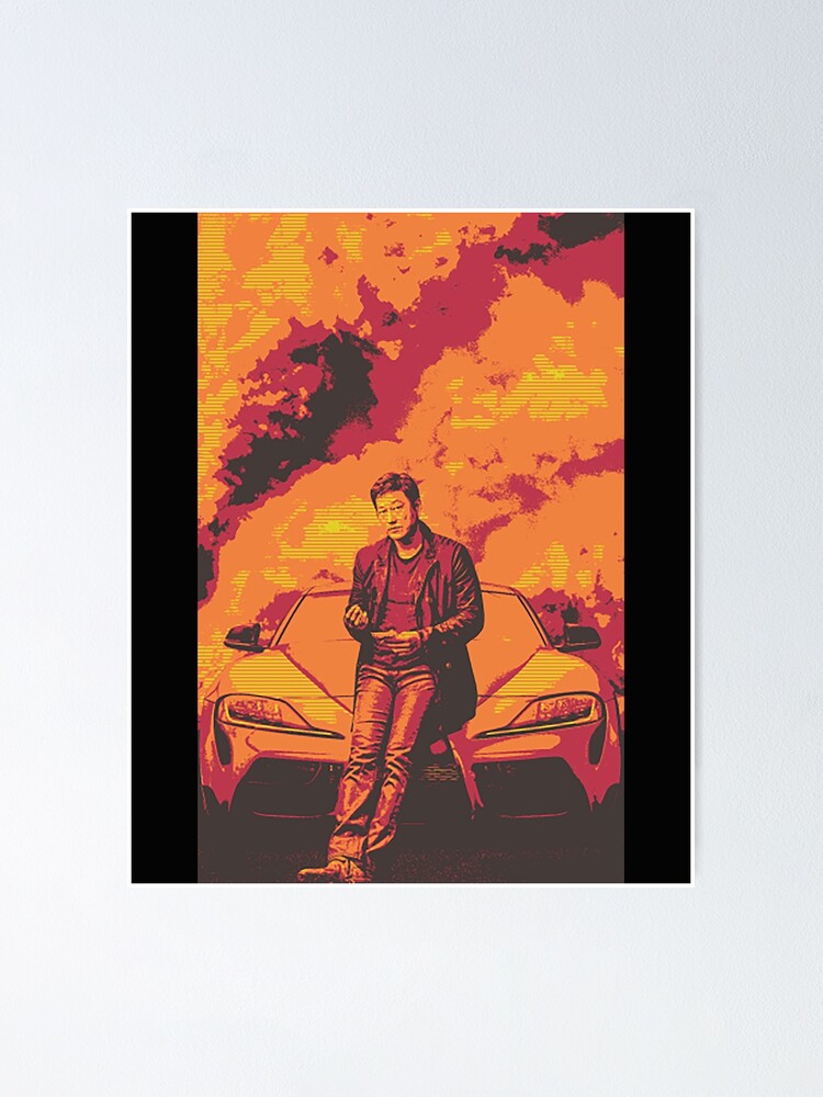 Póster «Camiseta Fast Furious The Fast Saga HAN Fan-Art Fast Furious 9 ...