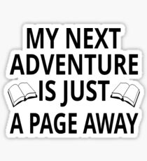 My Adventure Book Stickers | Redbubble