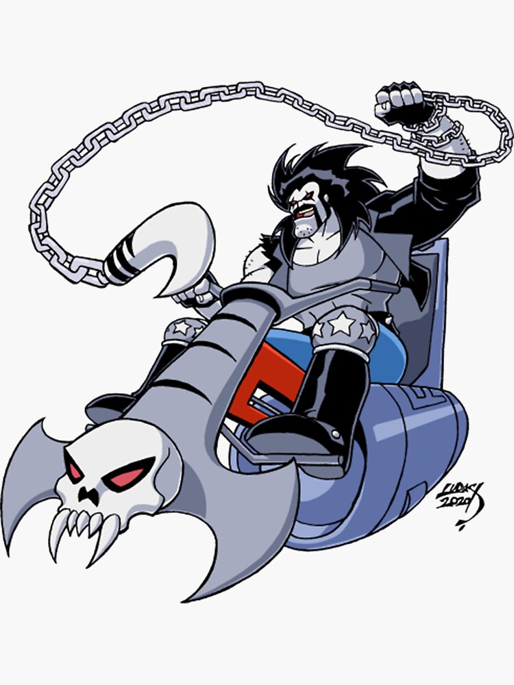 "Lobo - The Main Man " Sticker for Sale by StaticAppare | Redbubble