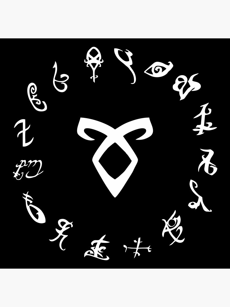 "Shadowhunters" Poster by eduardowilcox | Redbubble