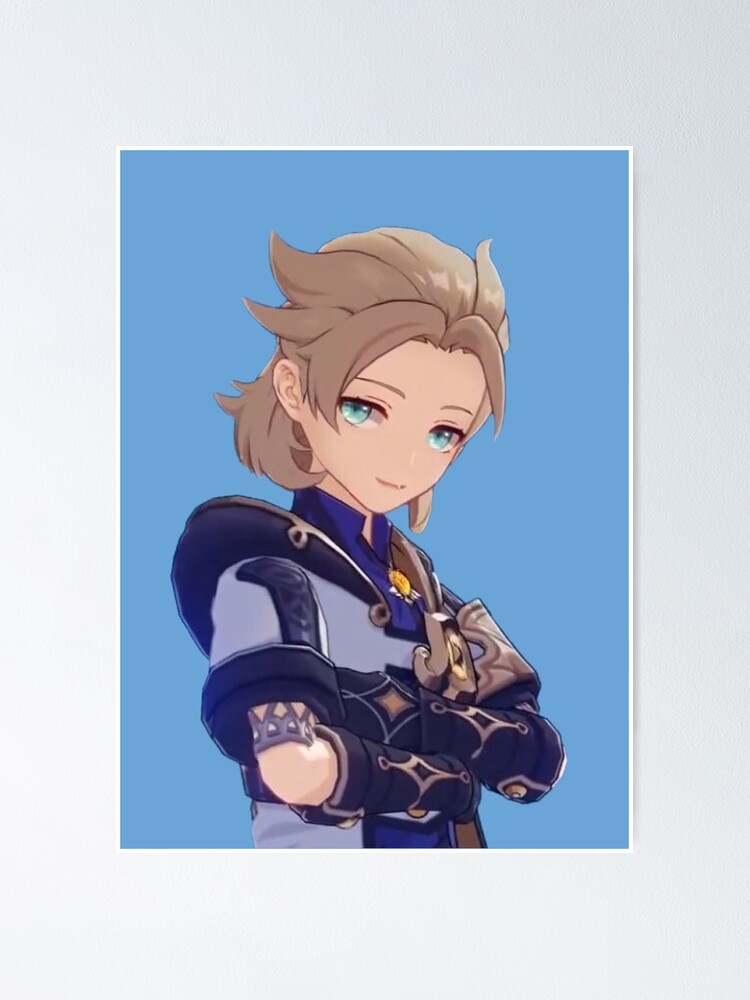 "Smug Albedo Smirk " Poster by jenbdesigns | Redbubble