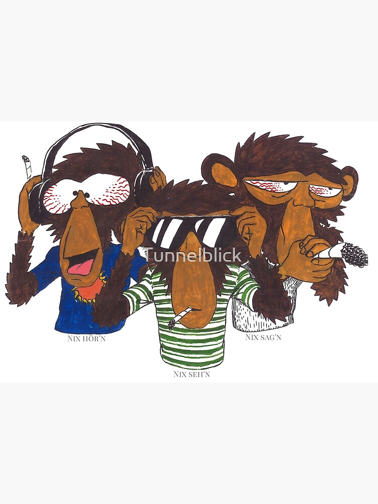 "The 3 monkeys of wisdom - hear nothing, see nothing, say nothing ...