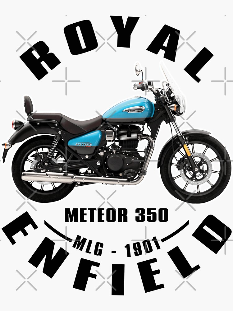 "Royal Enfield METEOR 350" Sticker for Sale by Ramkumar9962 | Redbubble