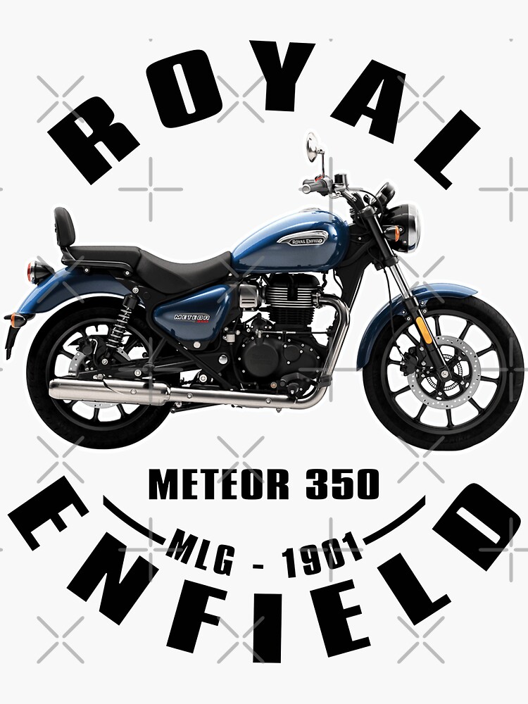 "Royal Enfield METEOR 350" Sticker for Sale by Ramkumar9962 | Redbubble