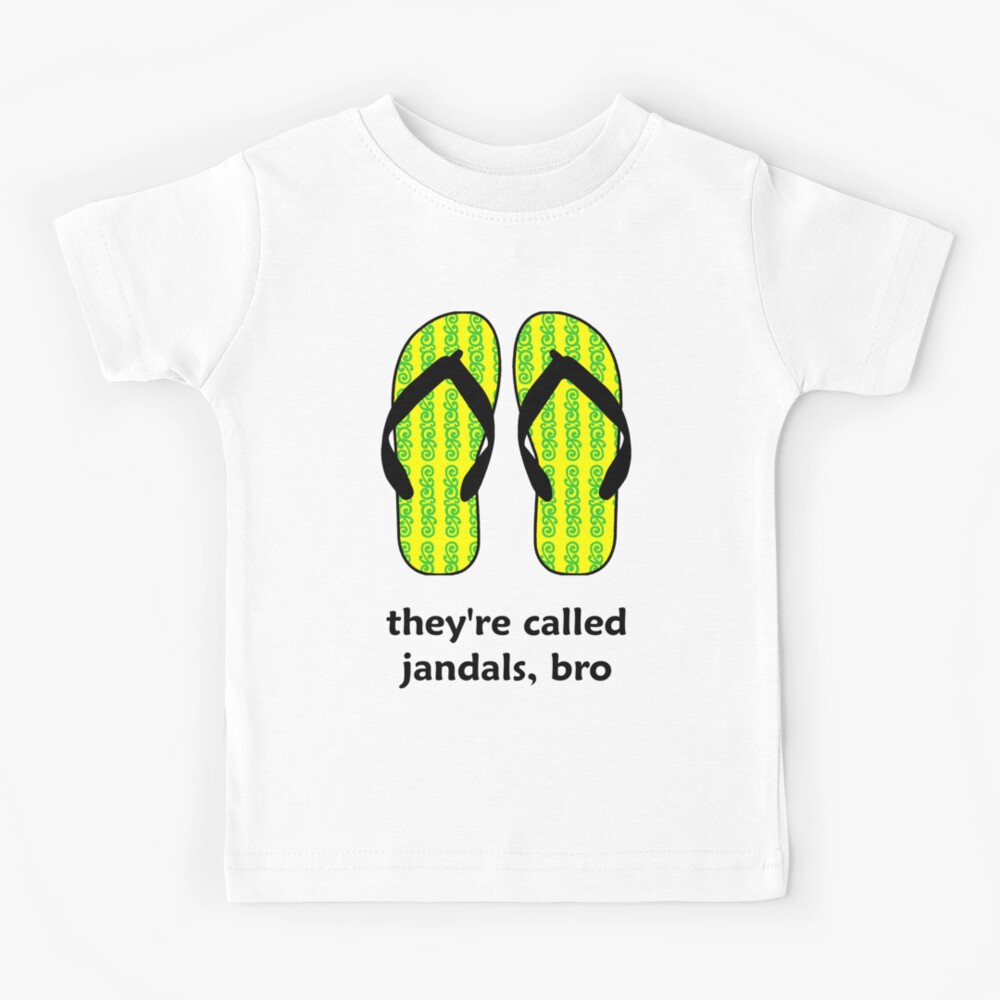 "Jandals Bro" Essential T-Shirt for Sale by nnifty | Redbubble