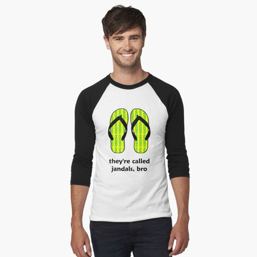 "Jandals Bro" Essential T-Shirt for Sale by nnifty | Redbubble