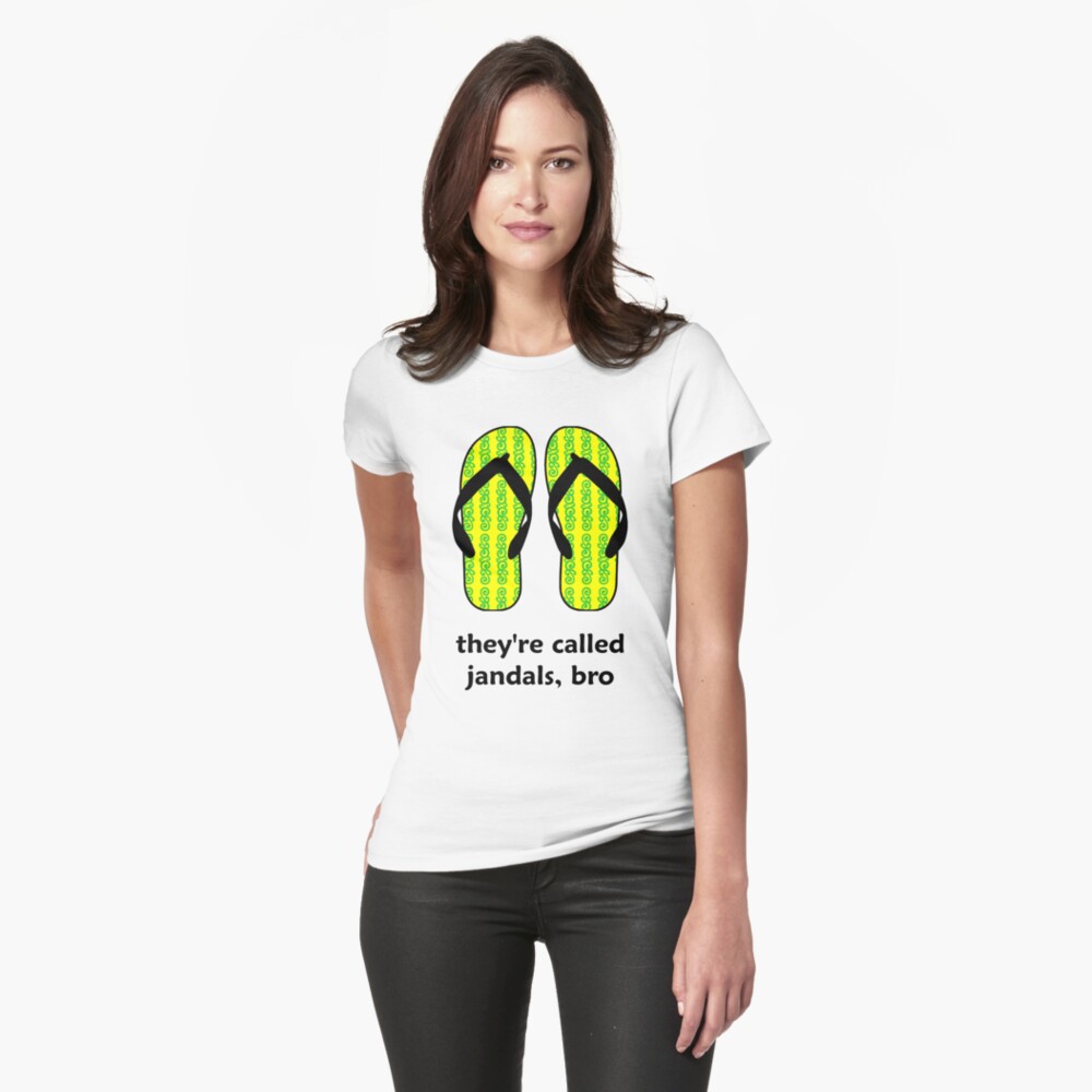 "Jandals Bro" Essential T-Shirt for Sale by nnifty | Redbubble