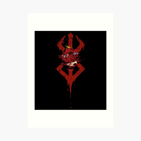 "Egg of the King / Crimson Behelit || Mark of Sacrifice " Art Print for ...