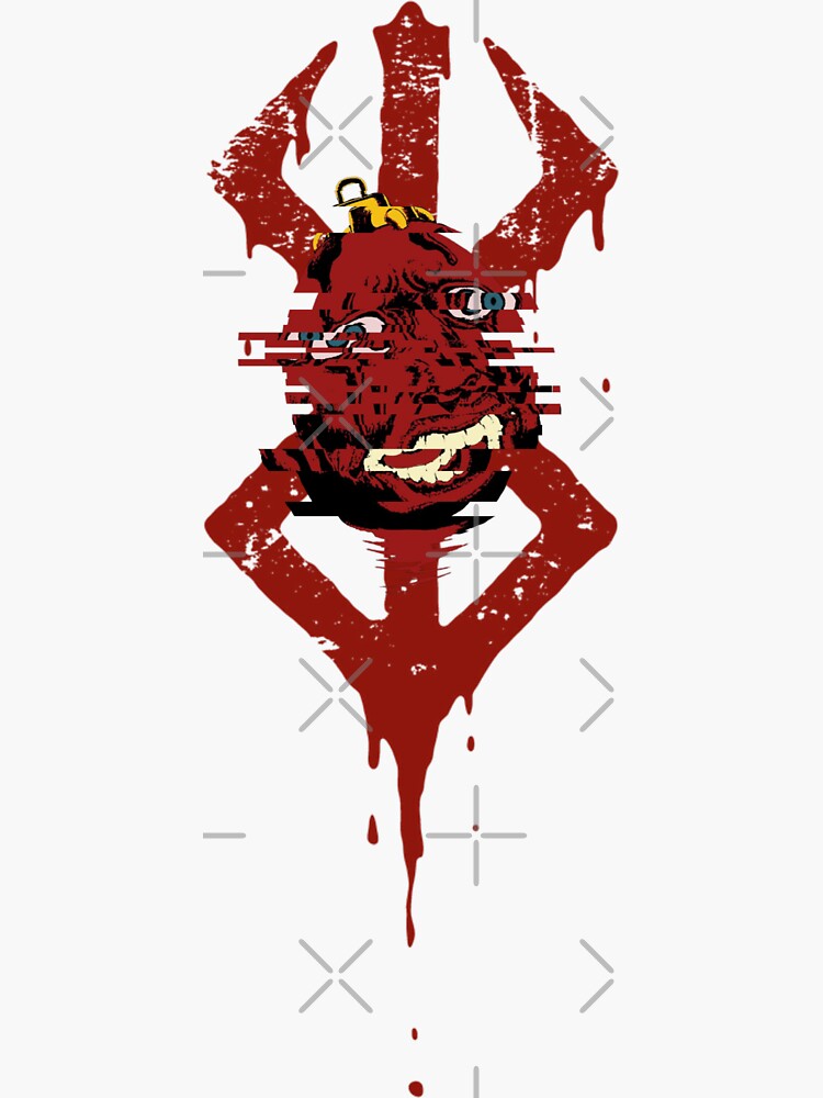 "Egg of the King / Crimson Behelit || Mark of Sacrifice " Sticker for ...