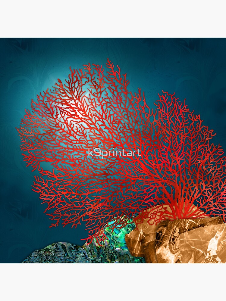 Red Coral Underwater