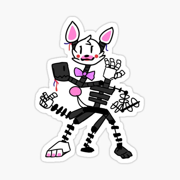 "Cute Mangle" Sticker for Sale by Furrwolf | Redbubble