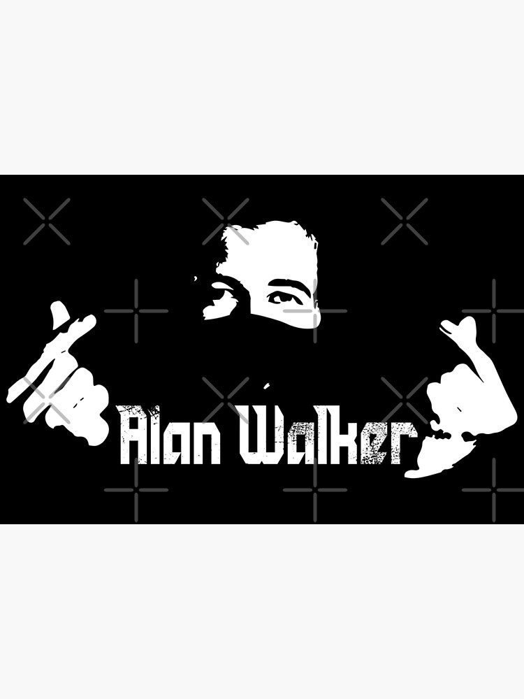 "Alan Walker illustration ,Alan Walker designs " Art Print for Sale by ...