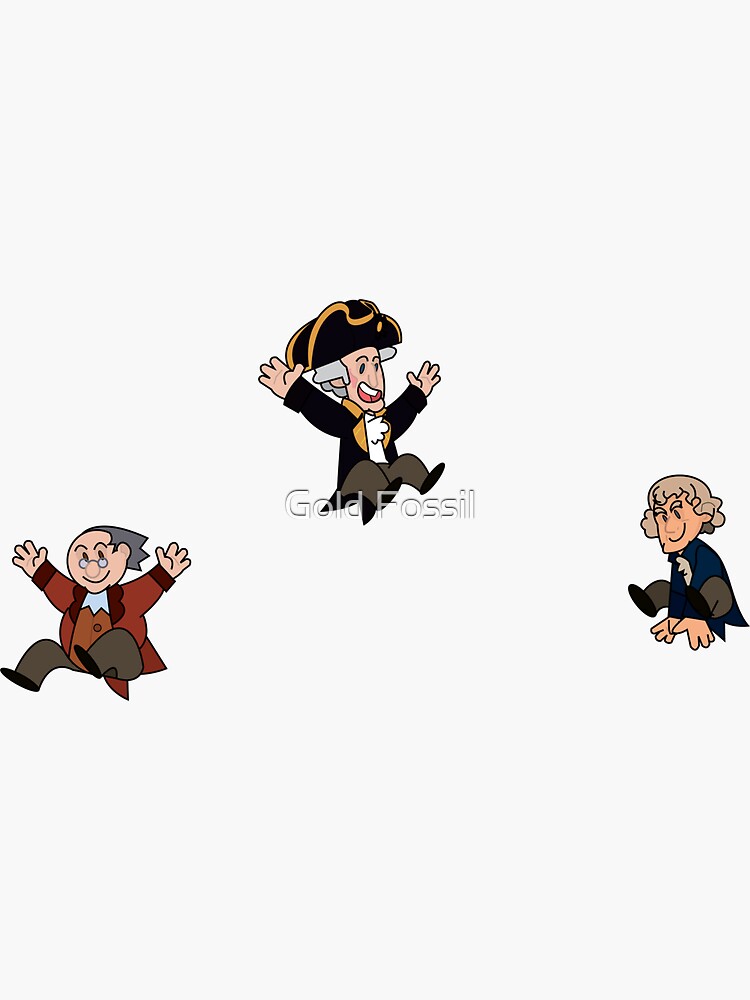 "Founding Fathers- Thomas Jefferson, George Washington, and Benjamin ...