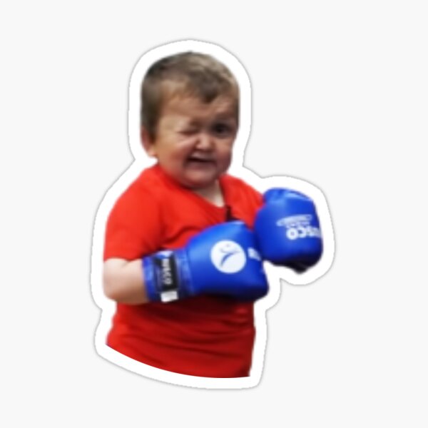 "Hasbulla Magomedov The Hasbik" Sticker for Sale by BlackEagleTee ...