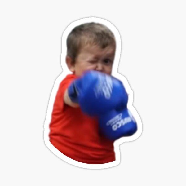 "Hasbulla Magomedov Punch" Sticker for Sale by BlackEagleTee | Redbubble