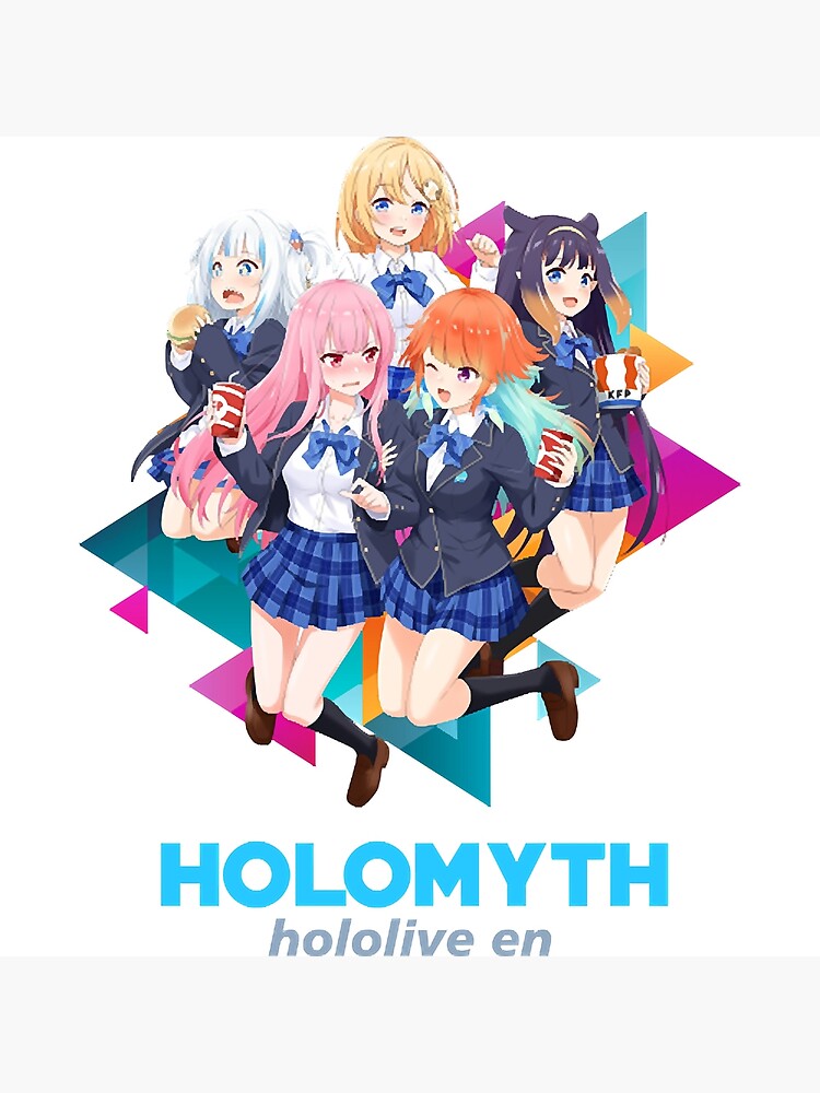 "Hololive EN - All Holomyth (Gawr Gura, Watson Amelia, Takanashi Kiara ...