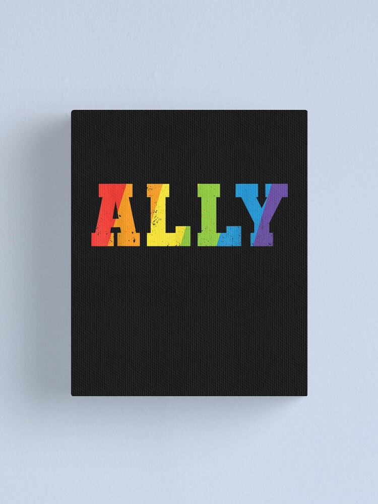 "Ally Rainbow Pride - LGBTQIA+ - Pride Month, LGBT Flag, Queer Flag ...