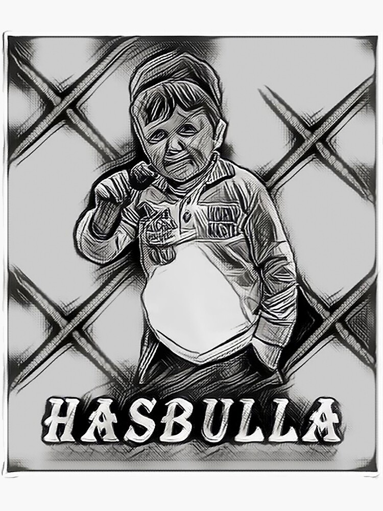 "Hasbula Hasbulla Magomedov" Sticker for Sale by DrSiesta | Redbubble