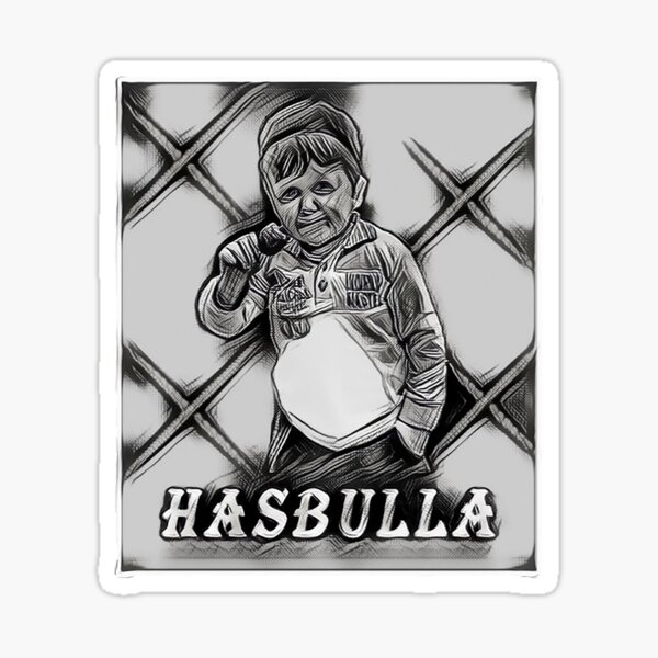 "Hasbula Hasbulla Magomedov" Sticker for Sale by DrSiesta | Redbubble