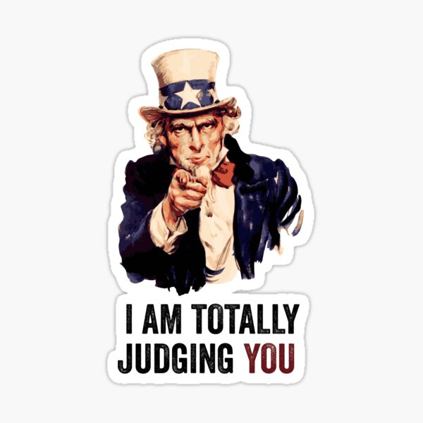 "Uncle Sam Quotes" Sticker for Sale by ProjecTees | Redbubble