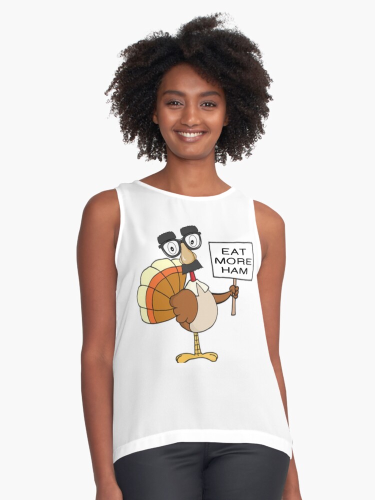 "EAT MORE HAM (THANKSGIVING)" Poster for Sale by CalliopeSt | Redbubble