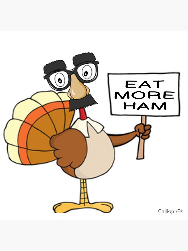 Funny Turkey Clipart Ham
