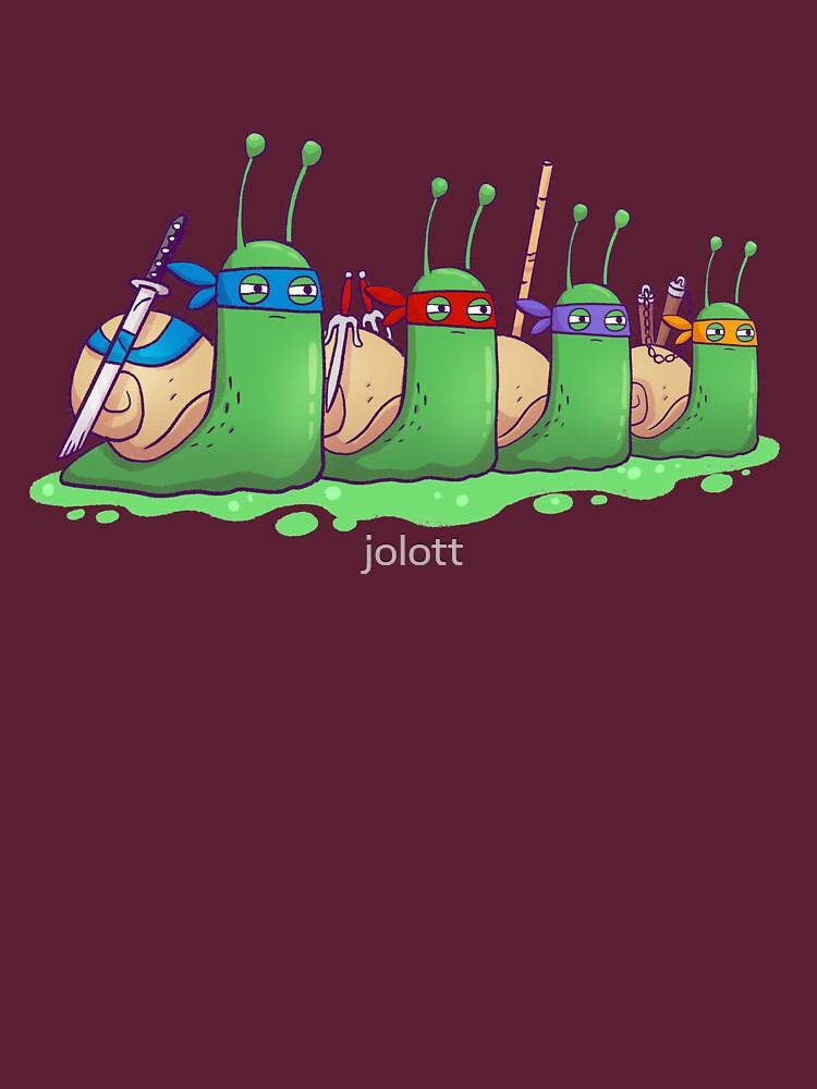 "Teenage Mutant Ninja Slugs" T-shirt by jolott | Redbubble