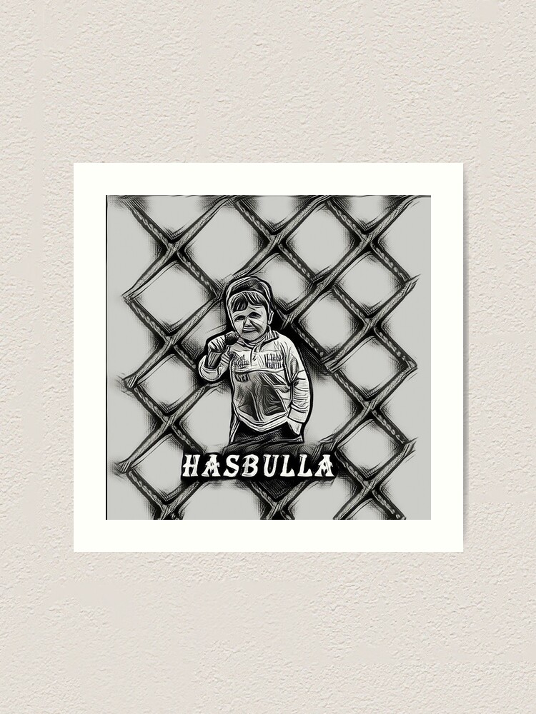 "Hasbula Hasbulla Magomedov" Art Print by DrSiesta | Redbubble