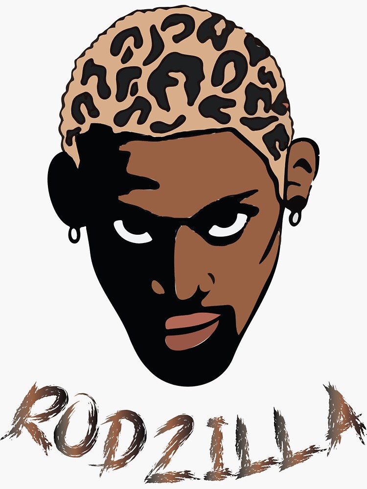 "RODZILLA" Sticker for Sale by zenkawi | Redbubble