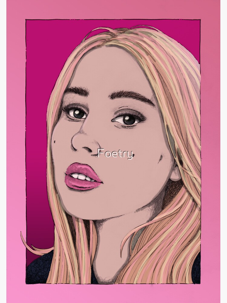 "Katri Norrlin" Sticker by Foetry | Redbubble