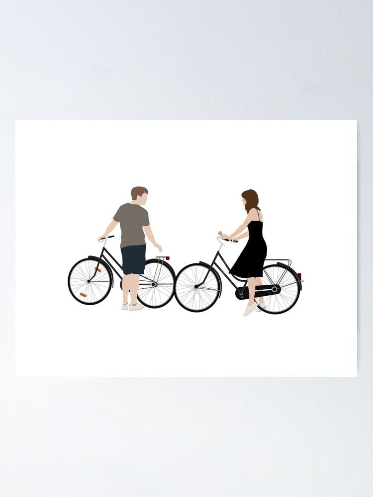 "Normal People - Connell and Marianne" Poster by ScorpionRL | Redbubble