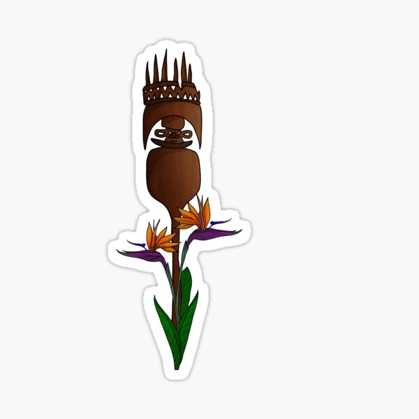 Sticker « Kanak flèche faîtière », par OlorinIlu | Redbubble